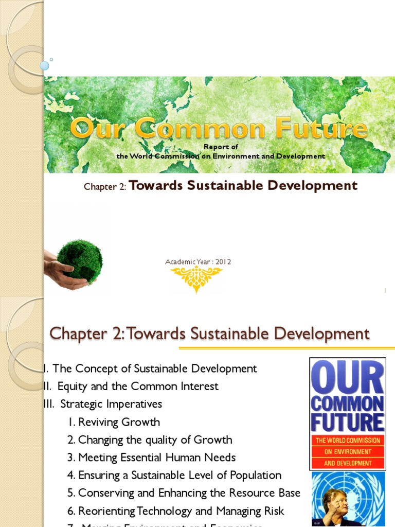 Our Common Future | Sustainability | Sustainable Development