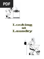 Laundry Operation and Laundry Flow Chart | PDF | Washing Machine | Laundry
