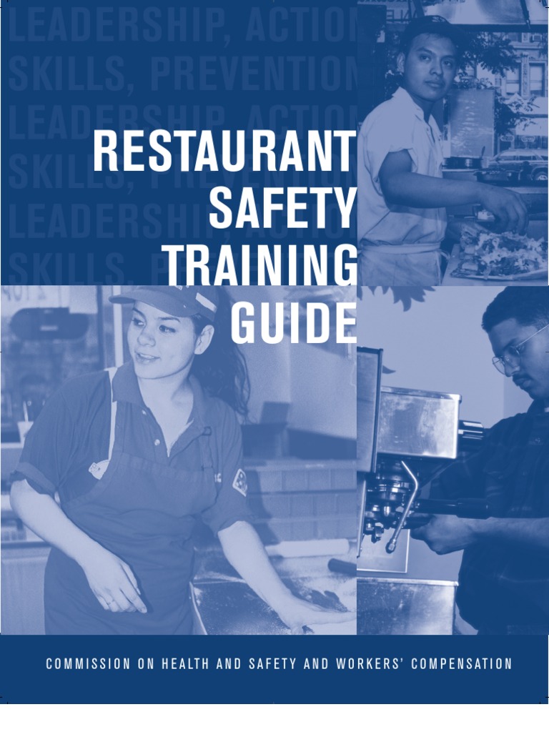 Restaurant Safety Training Guide | PDF | Employment | Occupational ...