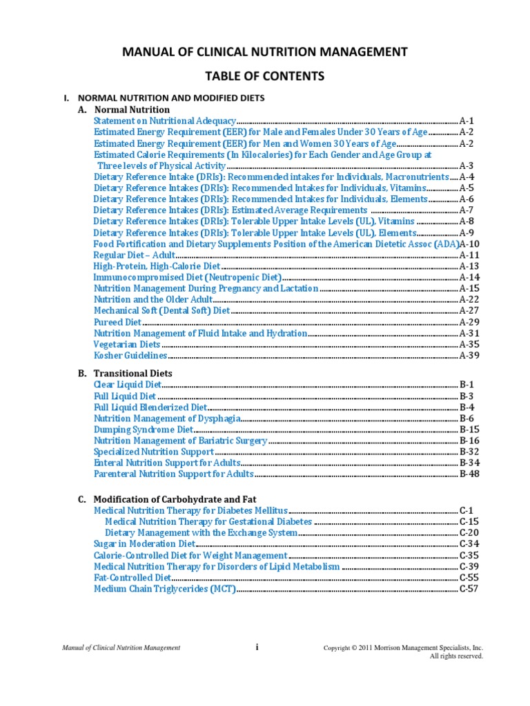 Nutrition Manual | PDF | Nutrition | Diet & Nutrition