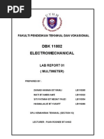 How to Read a Multimeter Guide | PDF | Fuse (Electrical) | Electric Current
