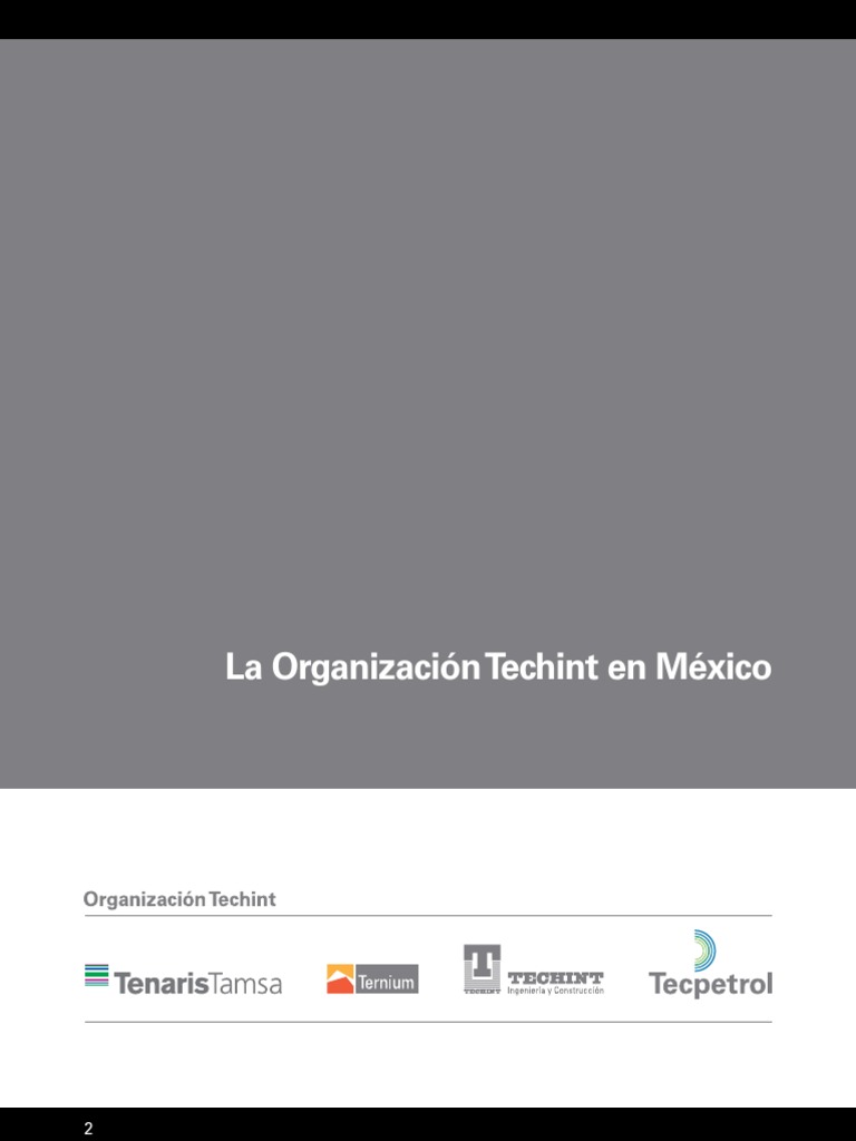Techint en México: Industria y Comunidad | PDF | Petróleo | México