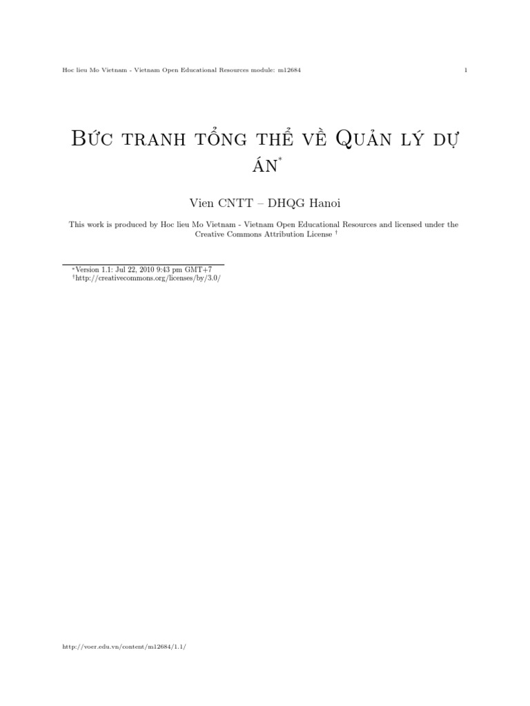 T NG Quan QLDA | PDF