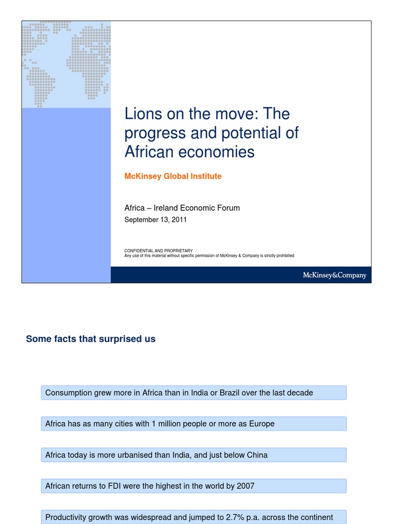 Mckinsey Report | PDF | Africa | Sub Saharan Africa