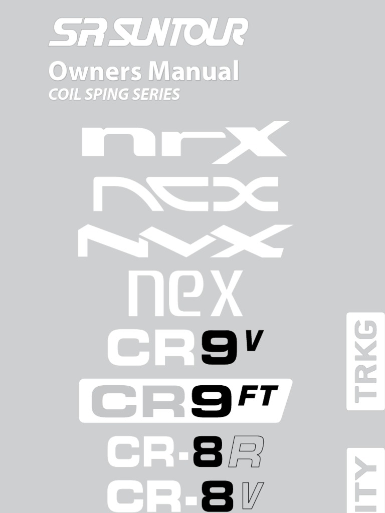 Manual NRX Bike Fork | PDF | Human Powered Vehicles | Vehicle Parts