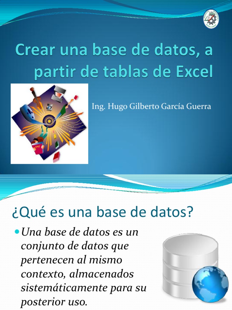 Crear Una Base de Datos Sencilla | PDF | Tabla (base de datos) | Bases ...