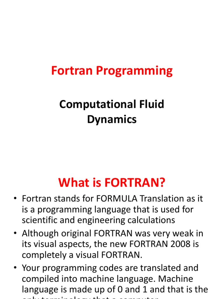 5 Fortran | PDF | Control Flow | Variable (Mathematics)