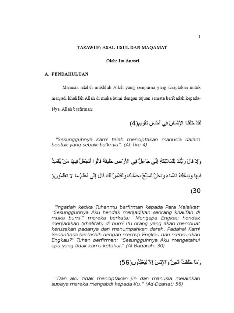 Mengenal Tasawuf Islam | PDF