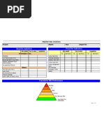 HSE Training Matrix Template | PDF | Crane (Machine) | Elevator