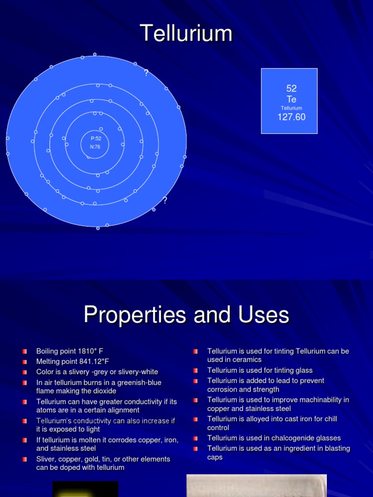 Tellurium | PDF | Social Science | Art