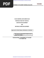 NATO Military Vehicle Three Color Camouflage | PDF