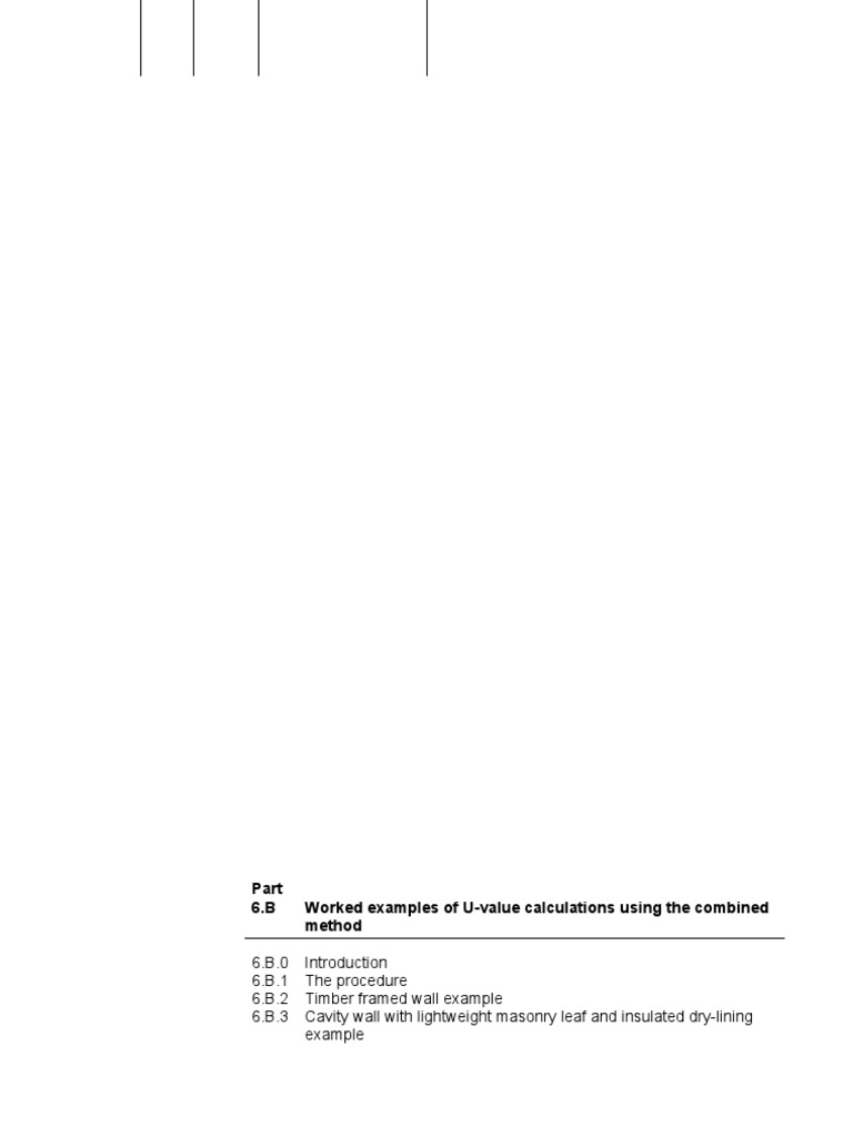 Worked Examples To Find The U-Values of A Building3 | PDF | Building ...