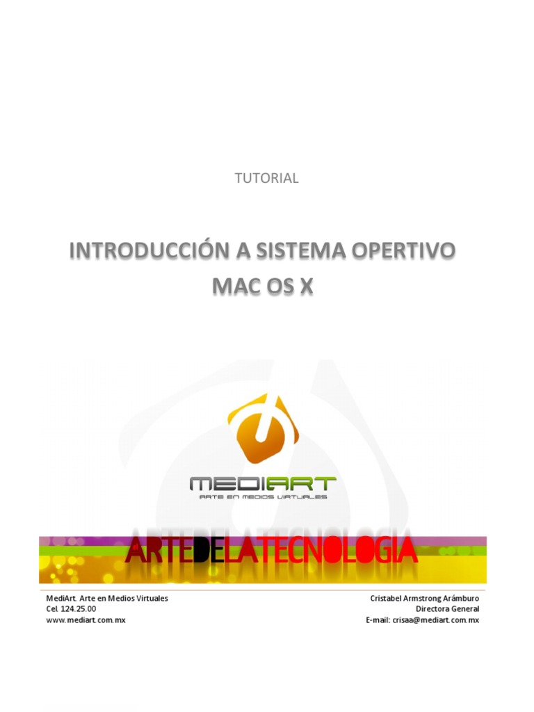 Curso de Introduccion Mac OSX | PDF | Mac OS | Familias de sistemas ...