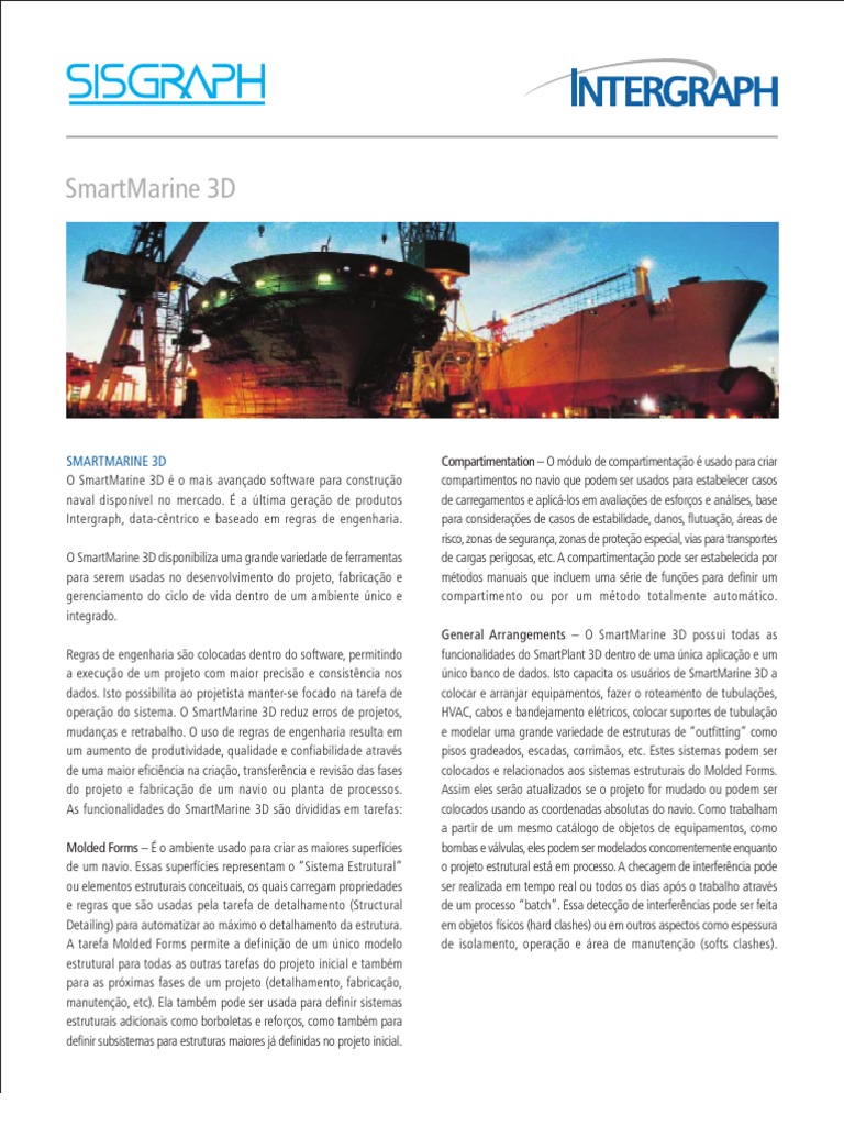 Catalogo SmartMarine 3D Port | PDF | P2P (ponto a ponto) | Engenharia