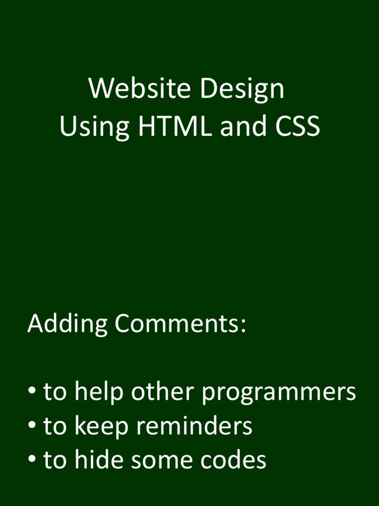 Website Design Using Html And Css Pdf Cascading Style Sheets Humancomputer Interaction