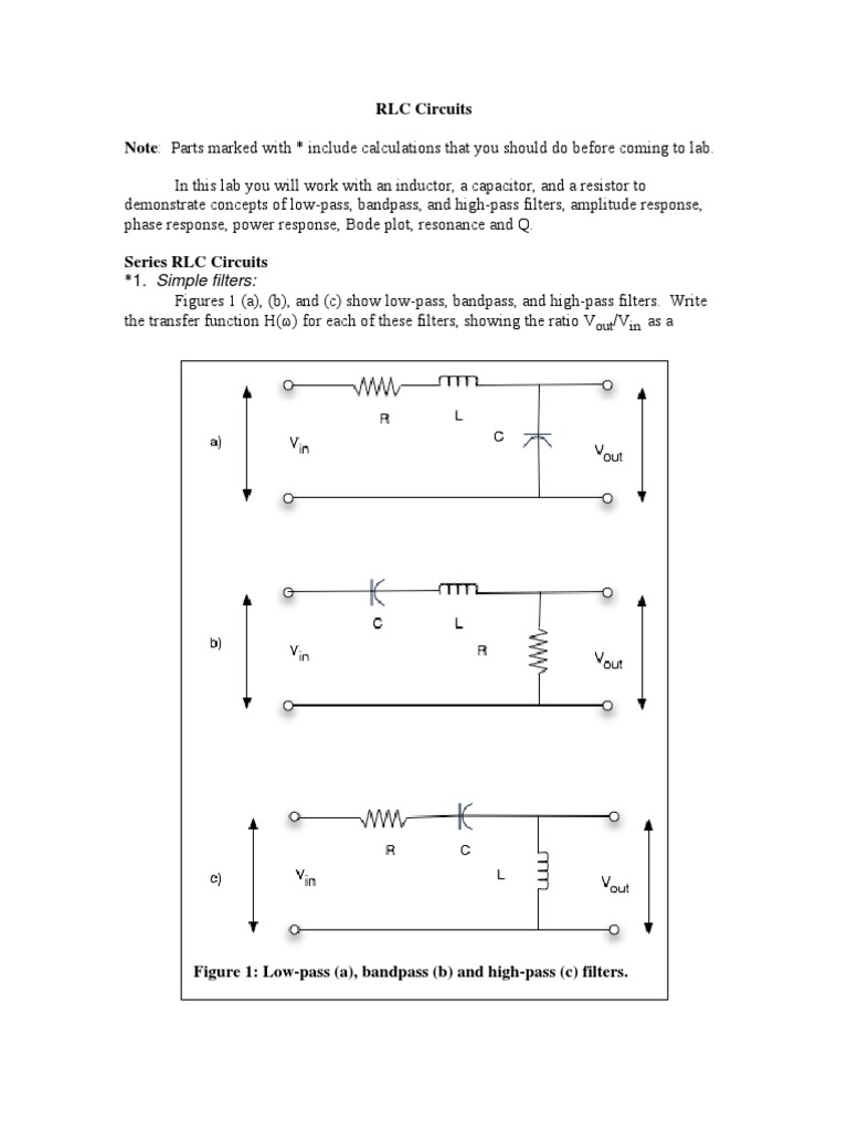RLC_Circuits | Low Pass Filter | Electronic Filter