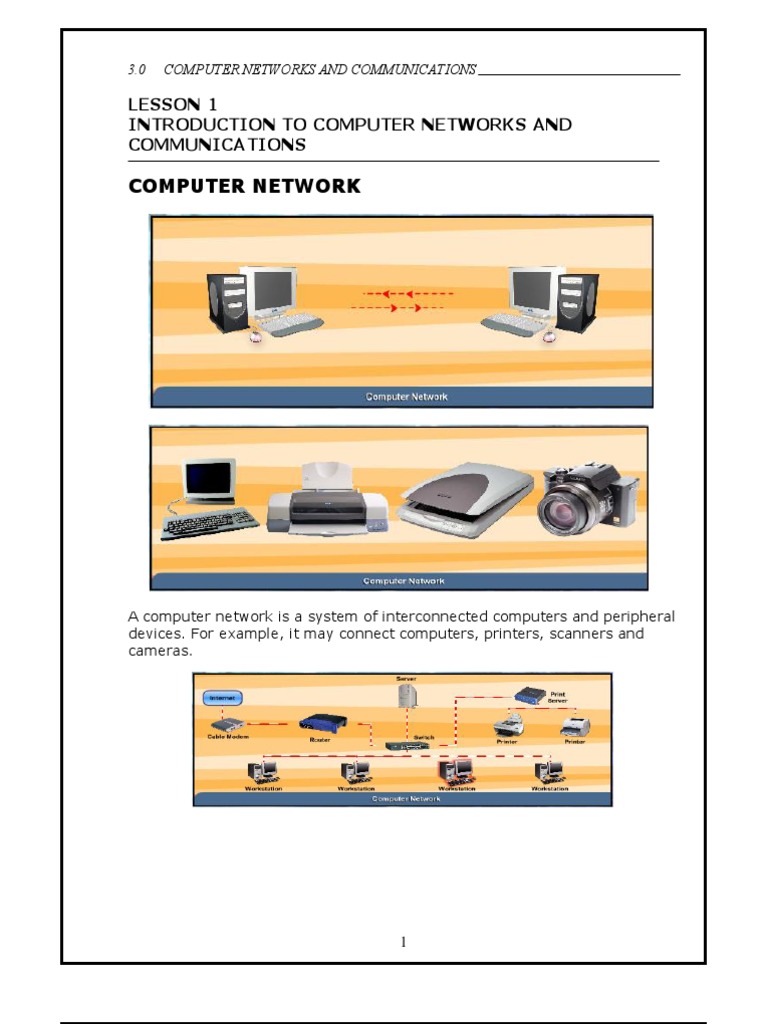 La3 Ict Topic 3 Computer Networks | PDF | Network Topology | Computer ...