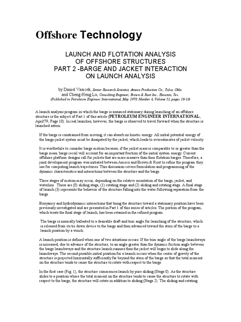 Jacket Launching | PDF