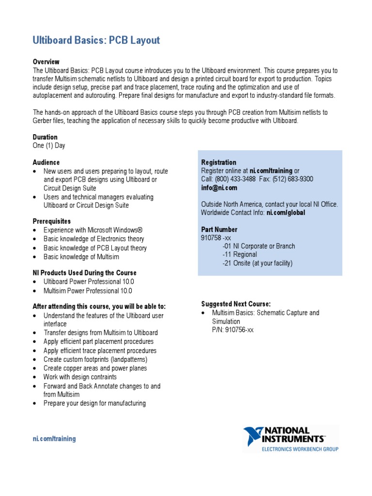 Ultiboard Basics | Download Free PDF | Printed Circuit Board | Design