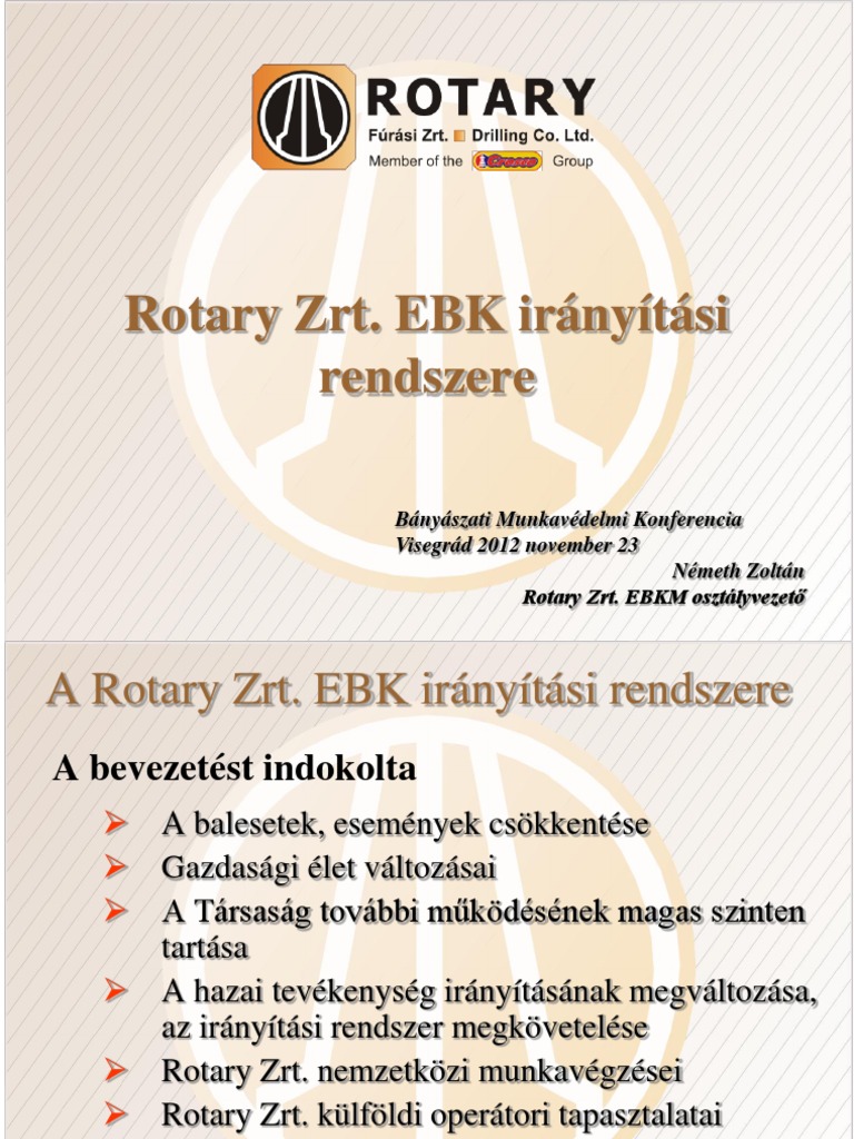 Németh Zoltán, Rotary Zrt. | PDF