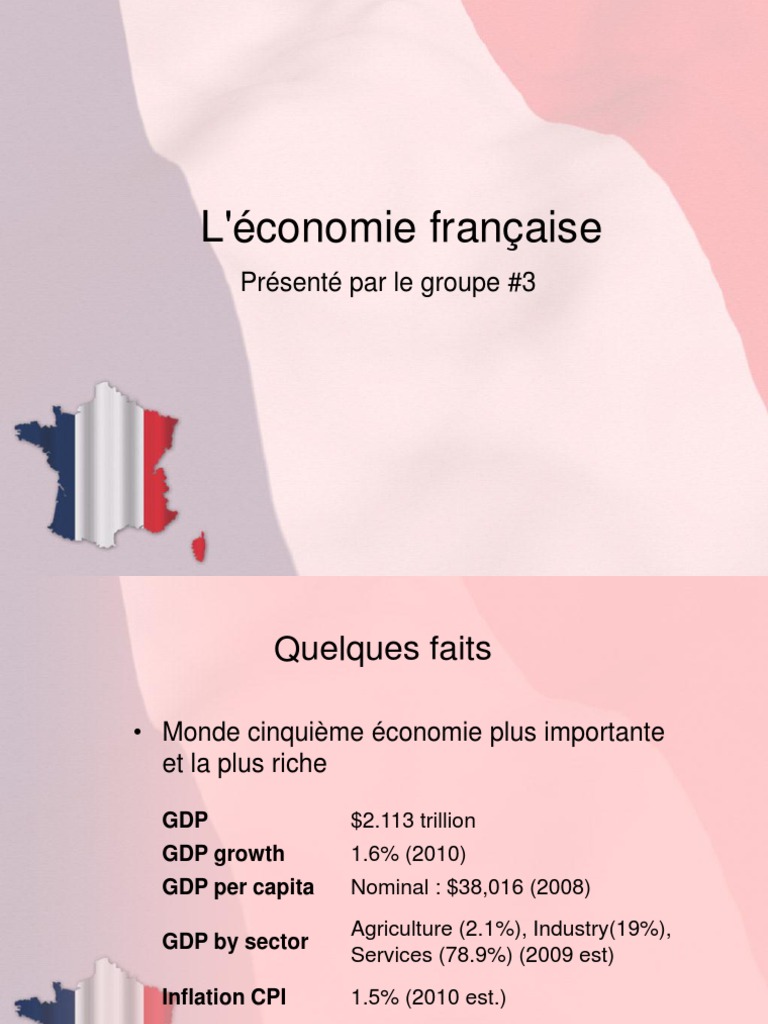 Overview of the French Economy | PDF | France | Economies