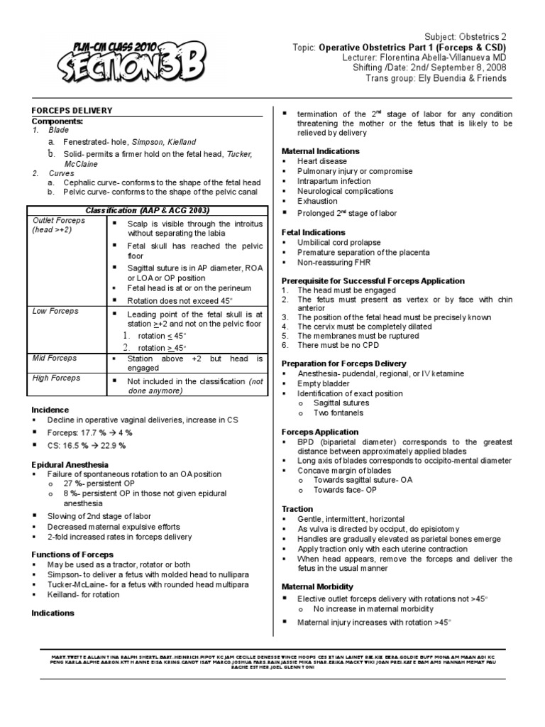 Operative Obstetrics | PDF | Caesarean Section | Childbirth