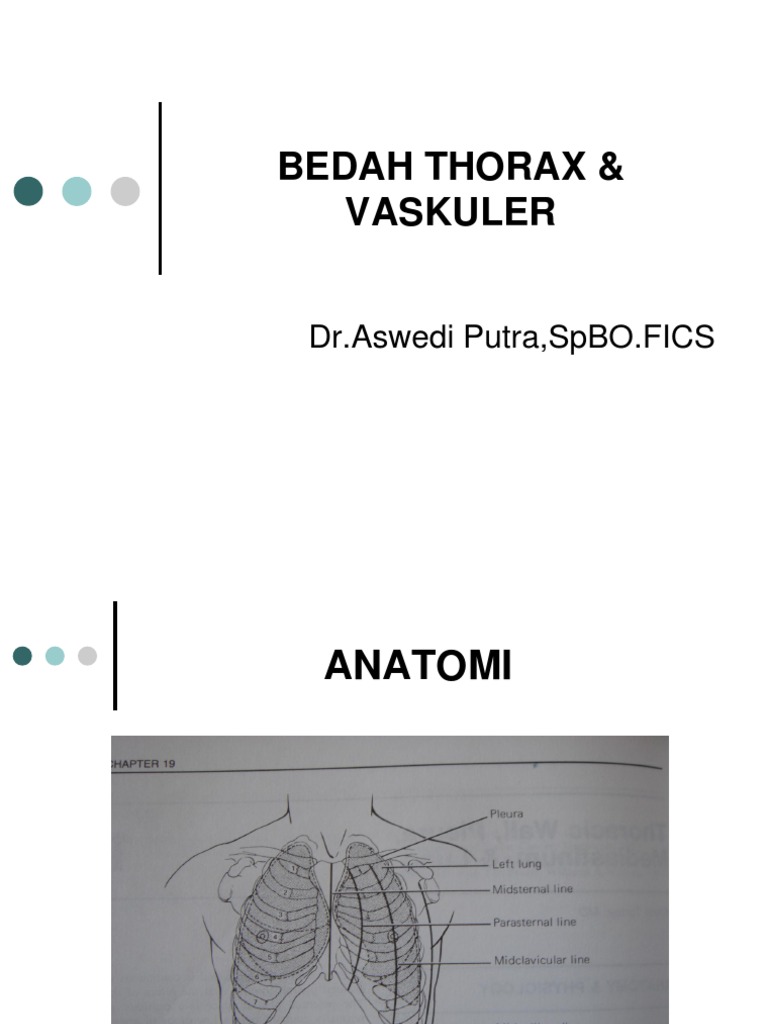 Bedah Thorak - PPT | PDF