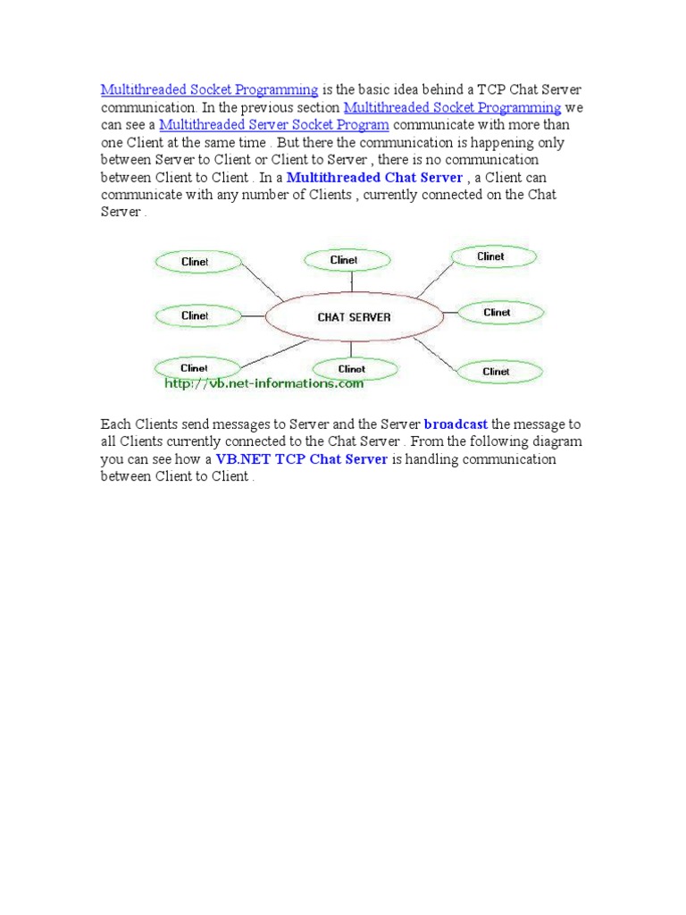 Multithreaded Socket Programming | PDF | Thread (Computing) | Network ... Multithreaded Socket Programming | PDF | Thread (Computing) | Network ...