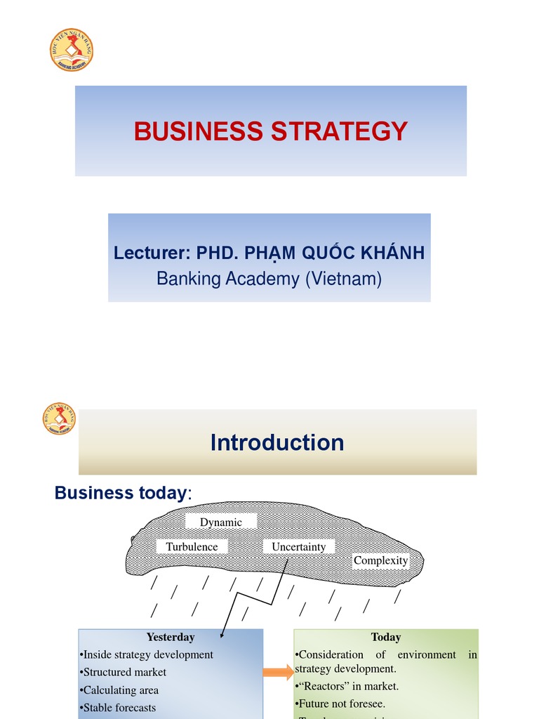 Business Strategy - Part 1 and 2 | PDF | Strategic Management ...