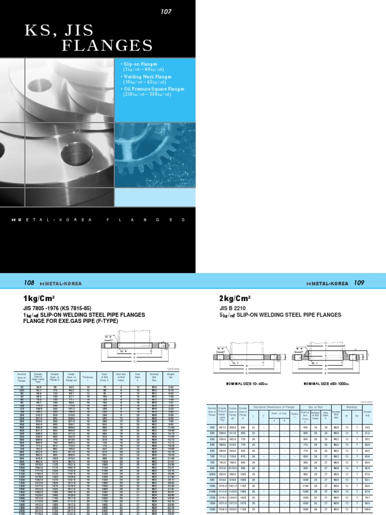 Jis Flanges | PDF