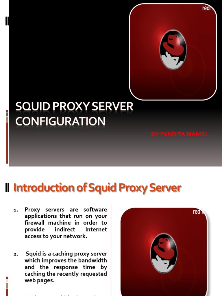 Proxy Server PPT Installation | PDF | Proxy Server | World Wide Web