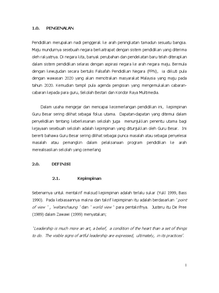 Peranan Guru Besar | PDF