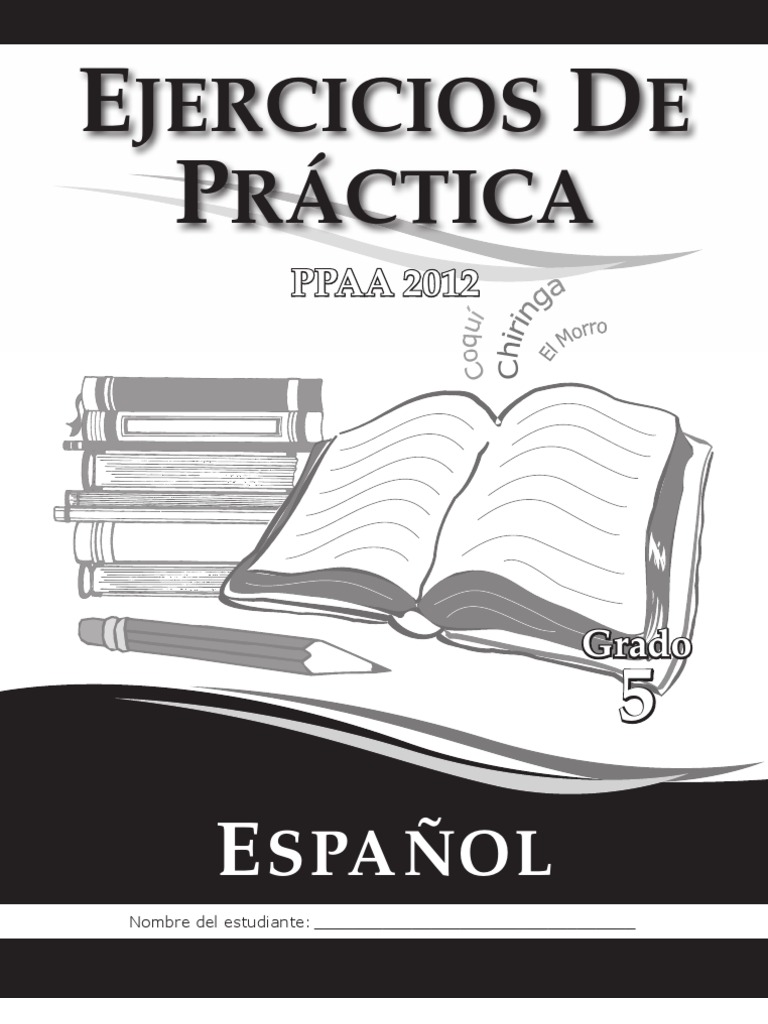 Ejercicios de Práctica - Español G5 - 1-17-12 | Descargar gratis PDF ...