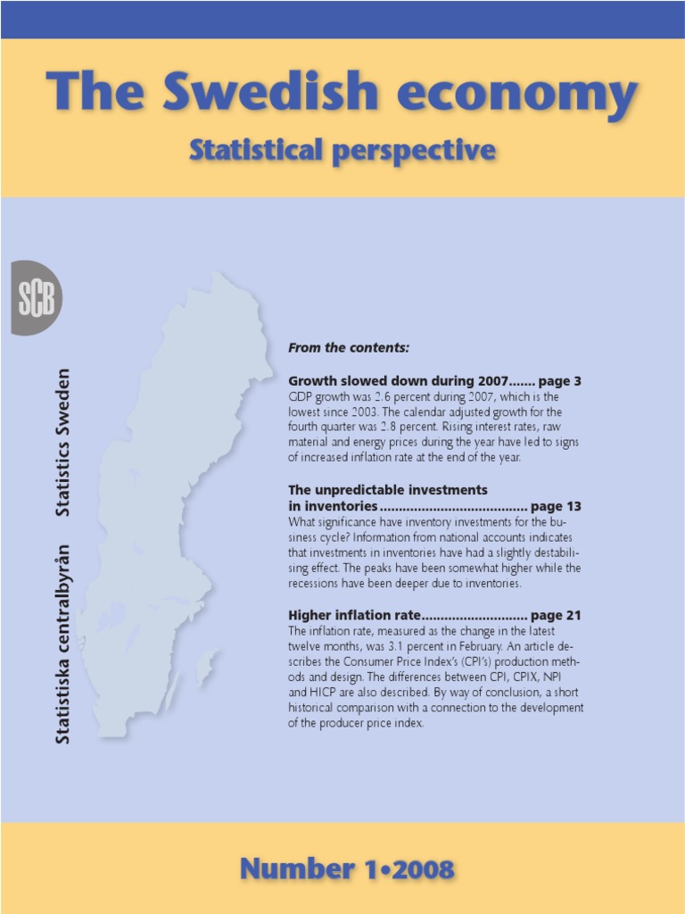 Econ Report Q 407 | PDF | Economic Growth | Sweden