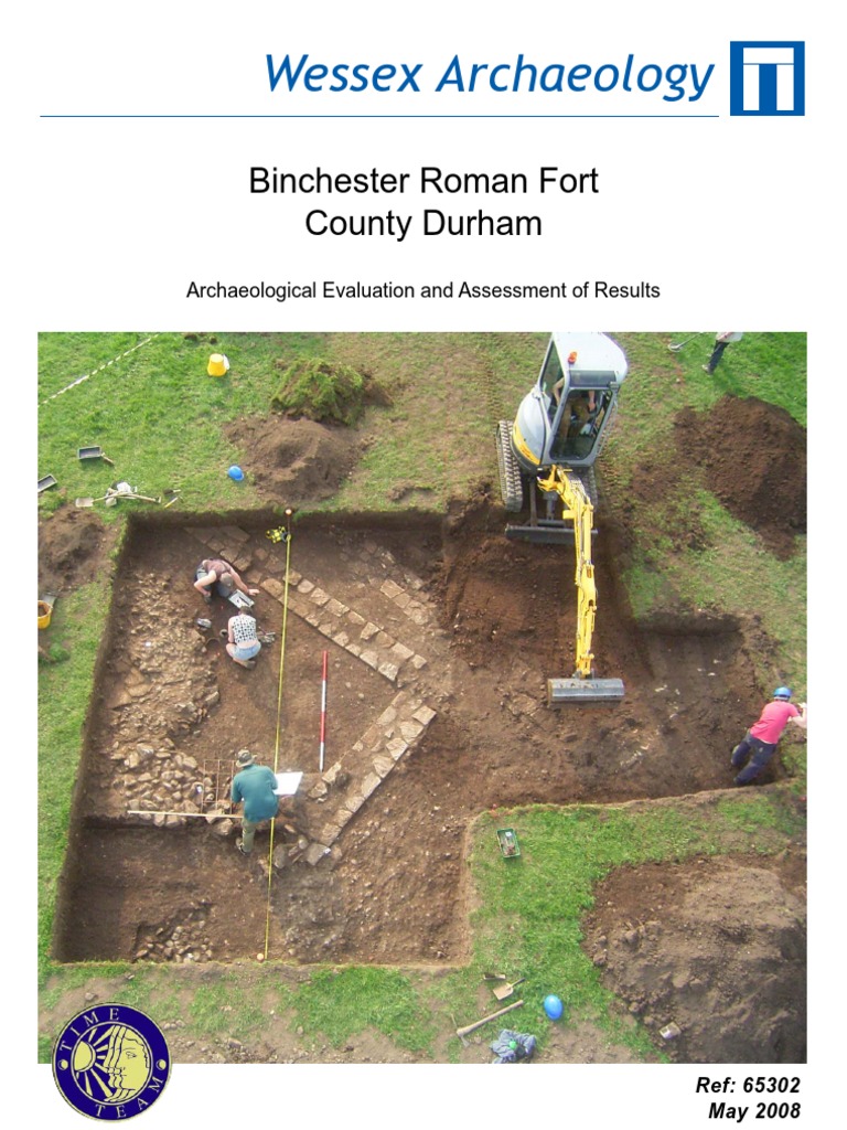 Binchester Roman Fort, County Durham | PDF | Excavation (Archaeology ...