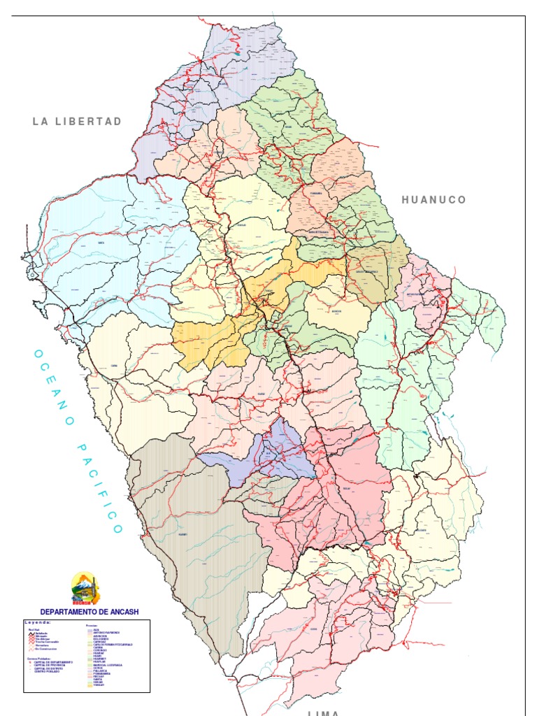 Mapas Region Ancash | PDF