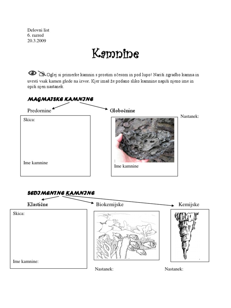 Kamnine | PDF
