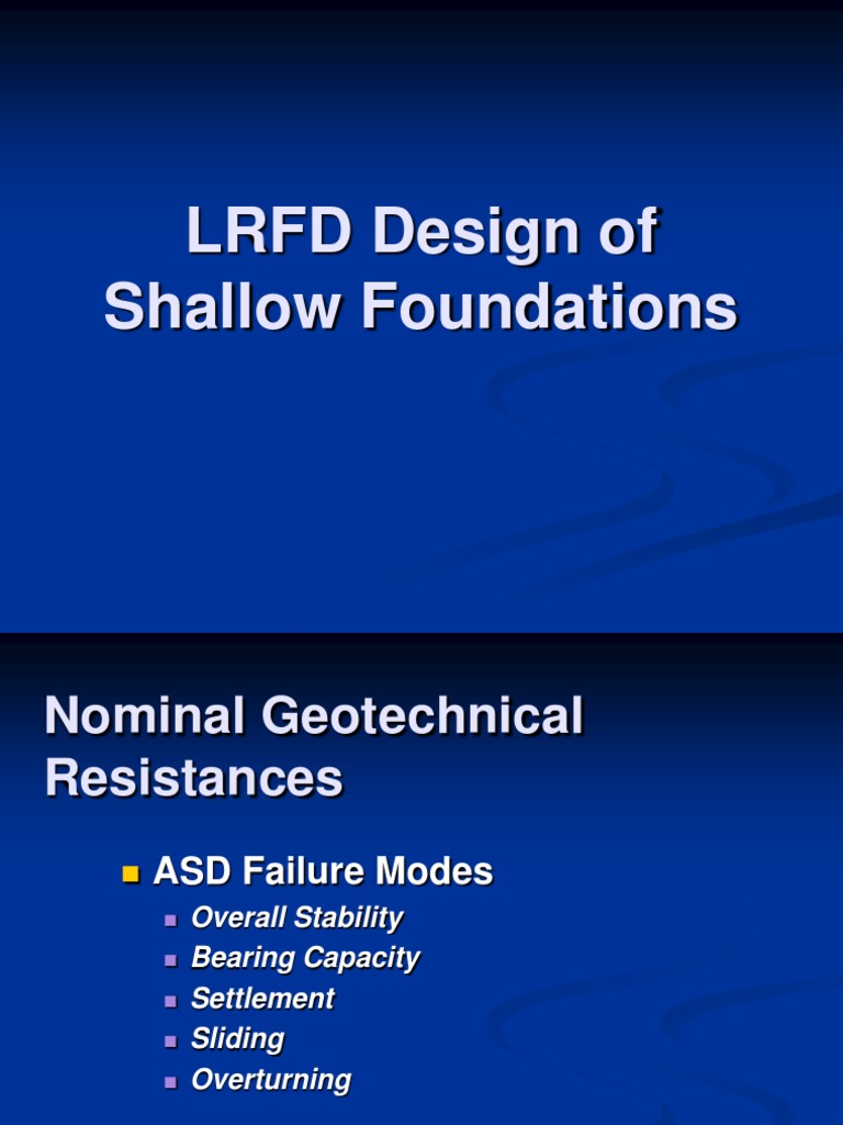 Bridge-Design of Shallow Foundations | PDF | Geotechnical Engineering ...