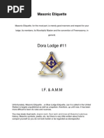 Masonic Prayer | PDF | Freemasonry | Prayer