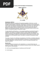 The Master Mason Degree Ritual | PDF