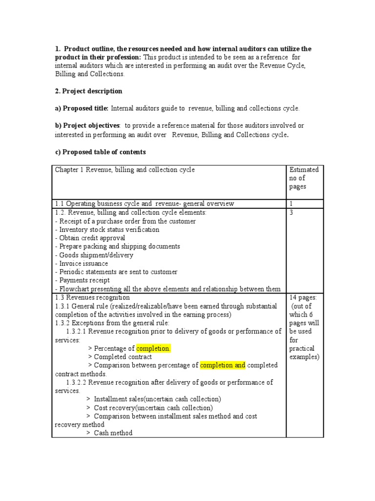 audit programme for accounts receivable | Audit | Internal Audit