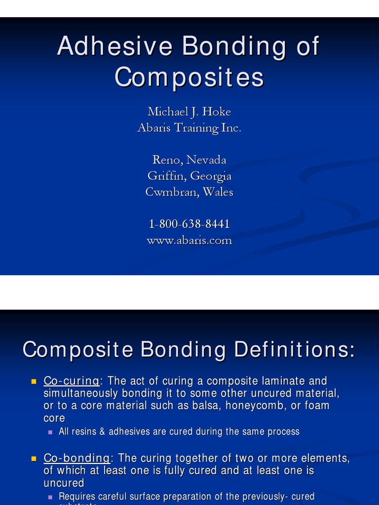 Composite Adhesive Bonding Techniques | PDF | Adhesive | Composite Material