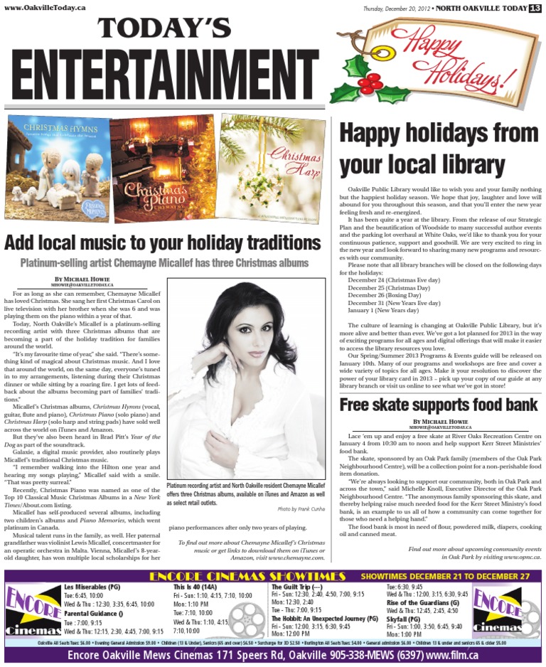 Platinum-Selling Artist Chemayne Micallef Has Three Christmas Albums ...