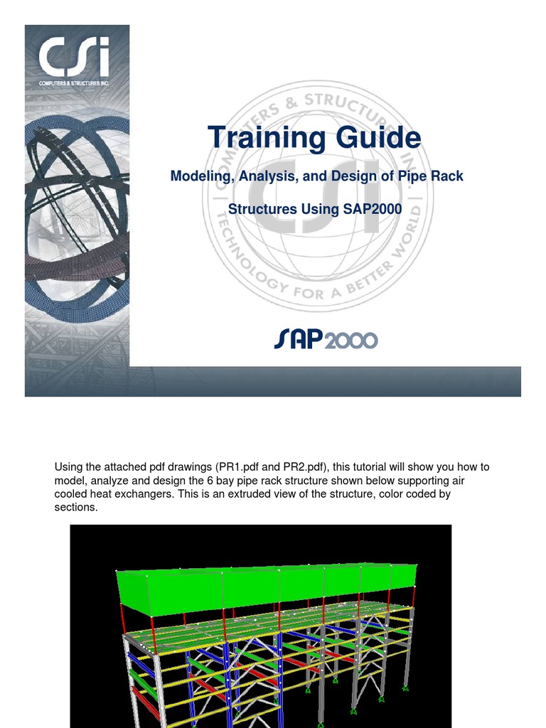 Sap2000 Tutorial 2010 | PDF | Parameter (Computer Programming ...
