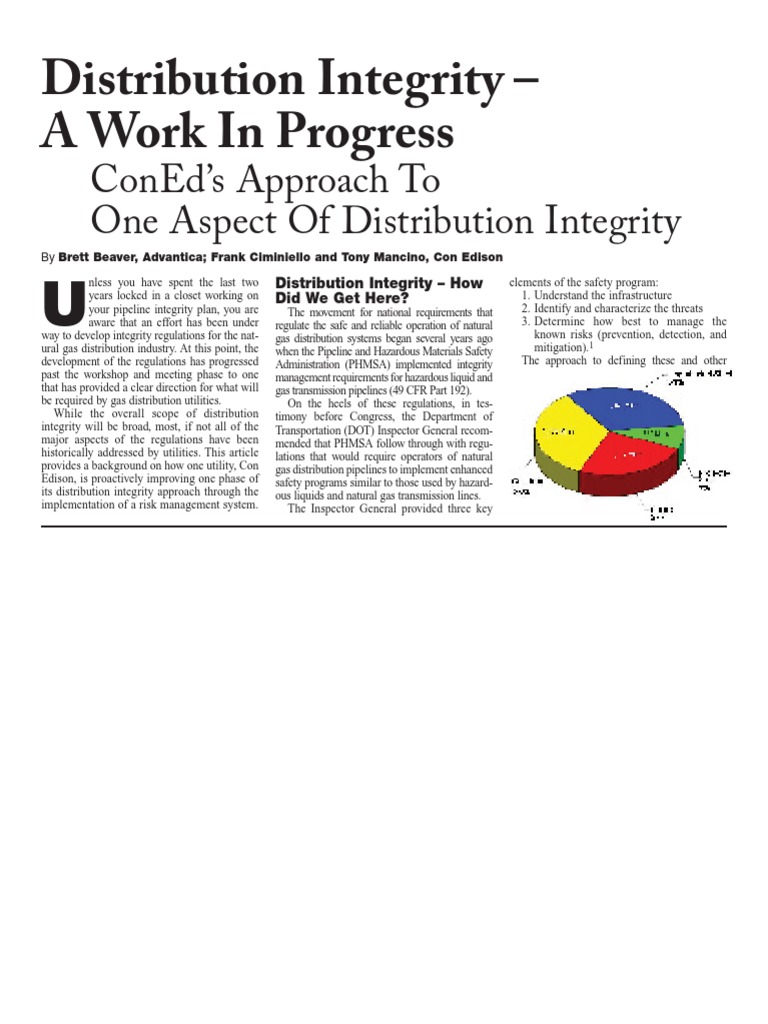 Distribution Integrity | Download Free PDF | Risk Management | Business