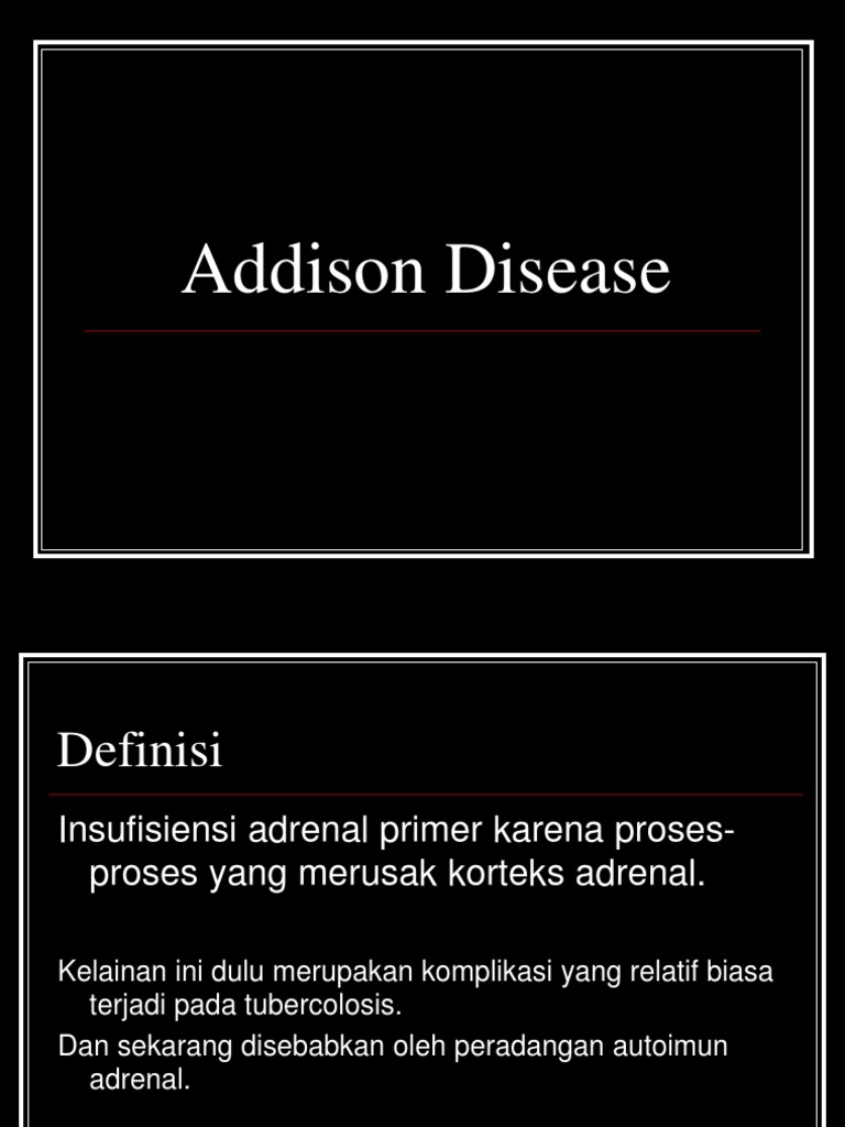 Addison Disease | PDF