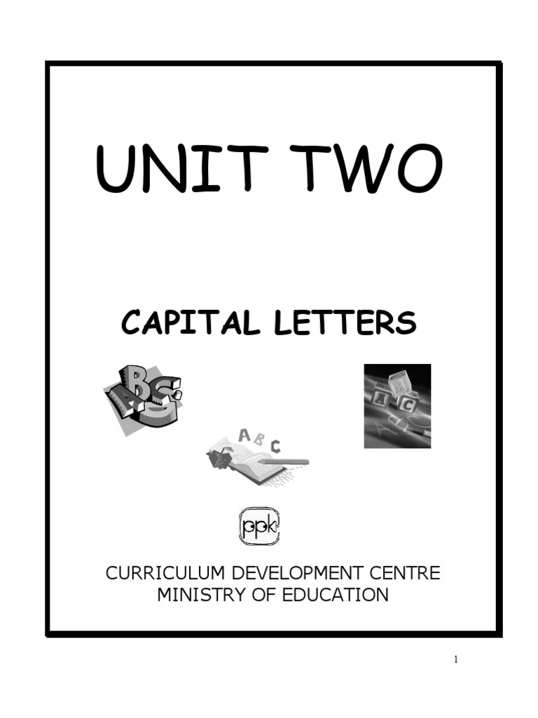 Capital Letters | PDF | Letter Case | Character Encoding