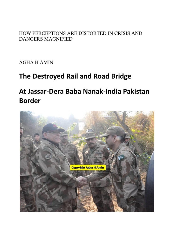 How Perceptions Are Distorted in Crisis and Dangers Magnified. | PDF ...