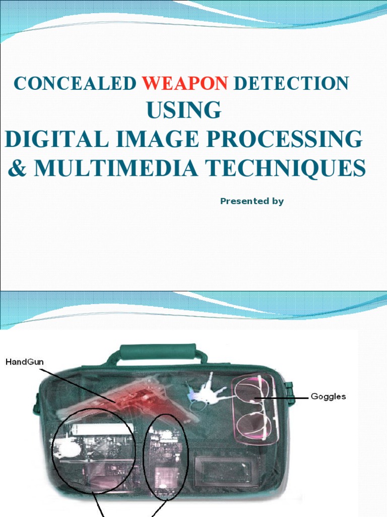Concelaed Weapon Detection | PDF | Infrared | Medical Imaging