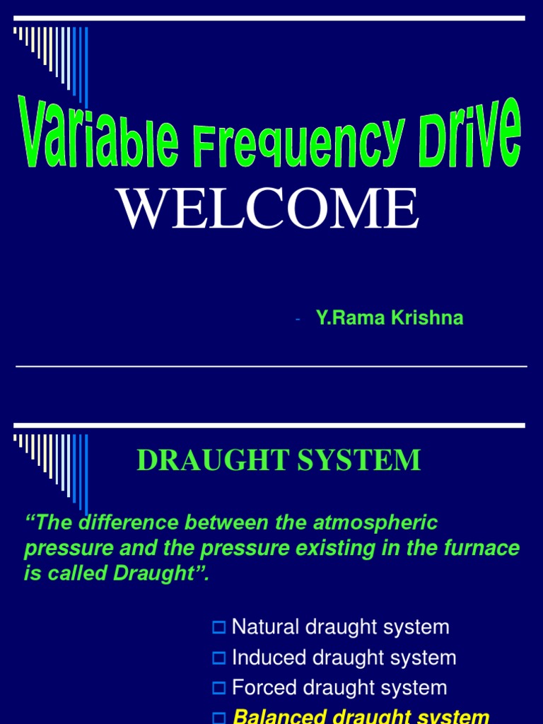 1variable Frequency Drive | PDF | Science & Mathematics